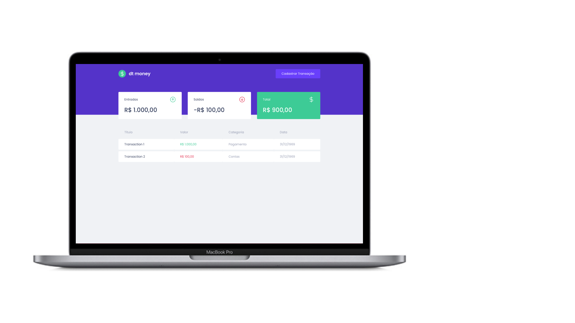 GitHub - douglasdl/DT-Money: DT Money